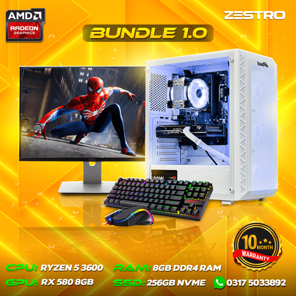 Gaming PC Bundle - Zestro Gaming
