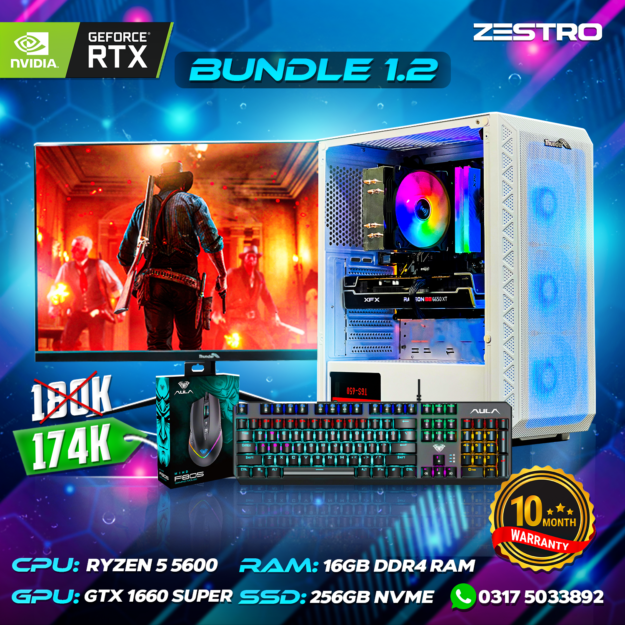 Gaming PC Bundle - Zestro Gaming