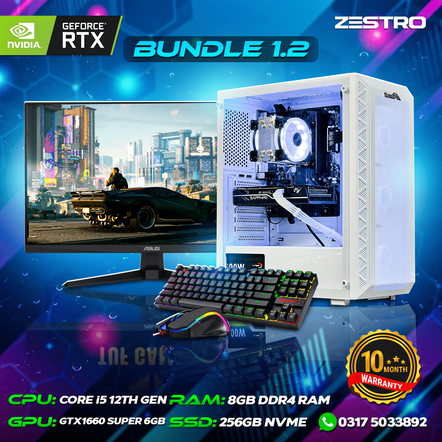 Gaming Pc Bundle Zestro Gaming