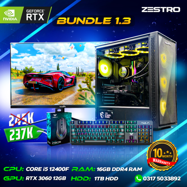Gaming PC Bundle - Zestro Gaming