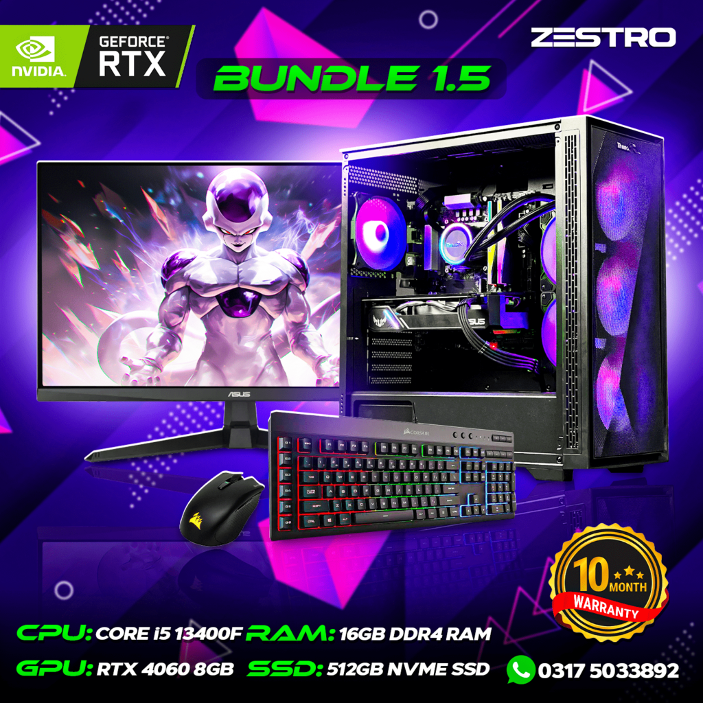 Gaming PC Bundle - Zestro Gaming