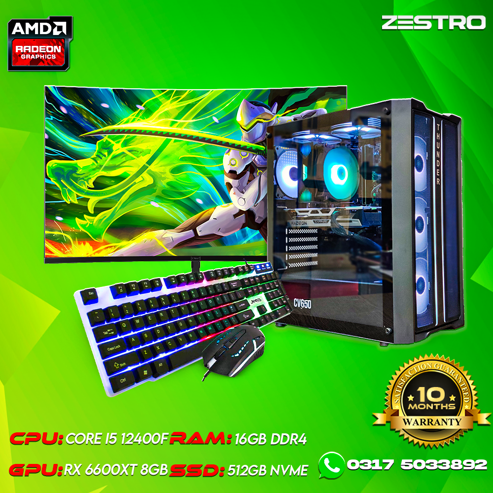 Gaming PC Bundle - Zestro Gaming