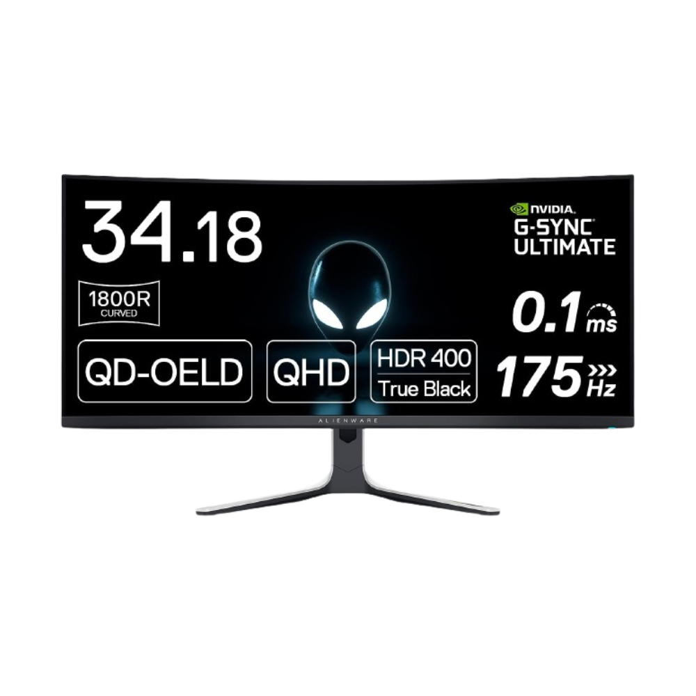 Dell Alienware AW3423DWF - 165Hz 2K 1440p OLED 34 Curved Gaming Monitor