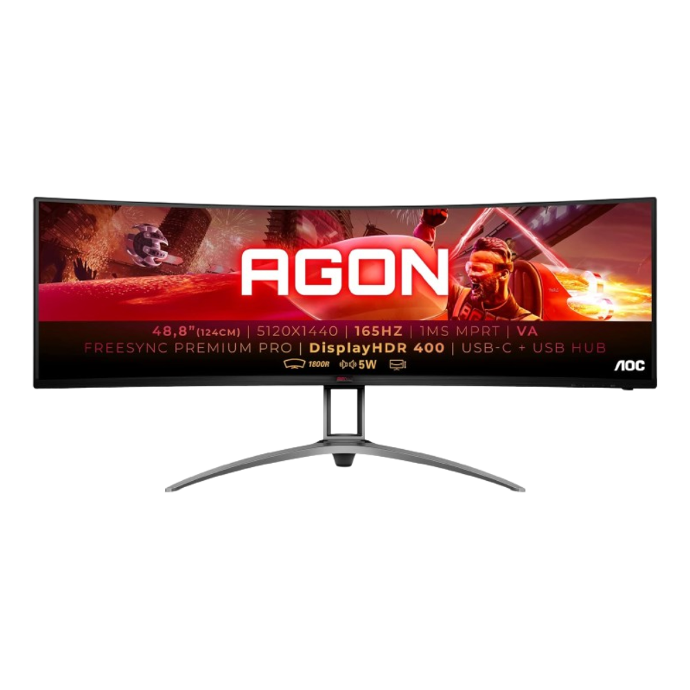 AOC Agon AG493UCX2 | 165Hz DQHD 49" Gaming Monitor